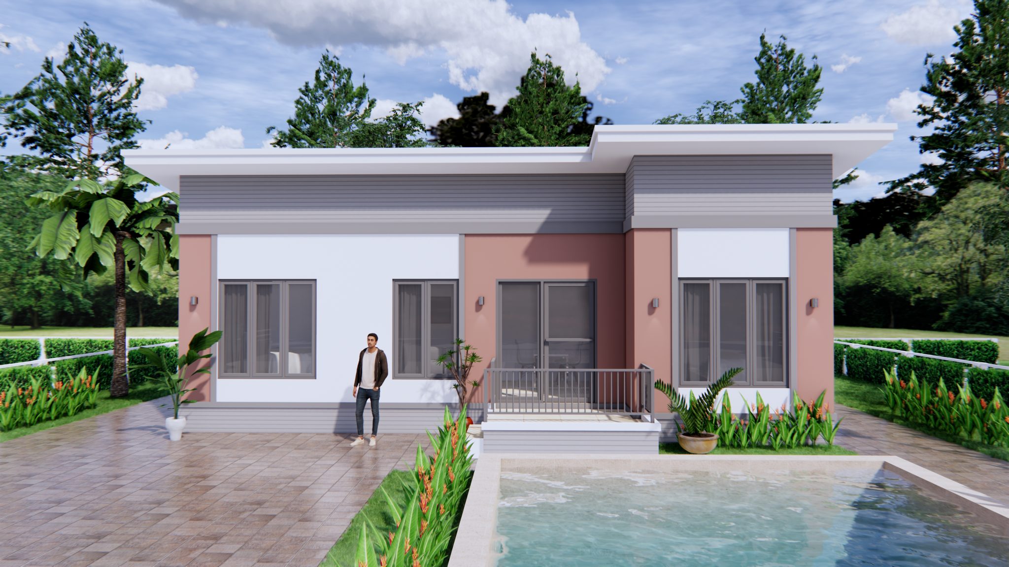 House Plan Drawing 11x6 Meters 36x20 Feet 3 Beds - Pro Home DecorZ House Plan Drawing 11x6 Meters 36x20 Feet 3 Beds - Pro Home DecorZ